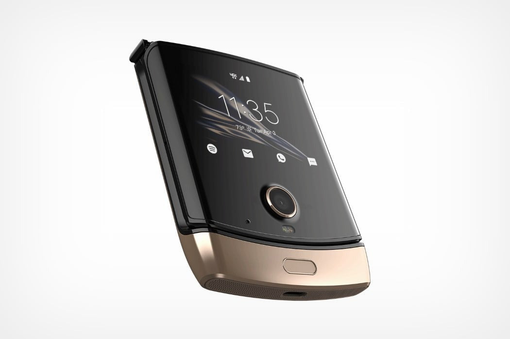 Motorola Moto Razr (2019) 128GB (Unlocked) - Gold (Certified Refurbish ...